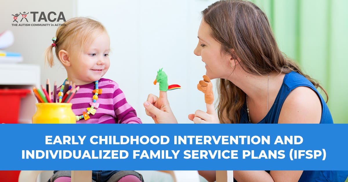 Early Childhood Intervention and Individualized Family Service Plans ...