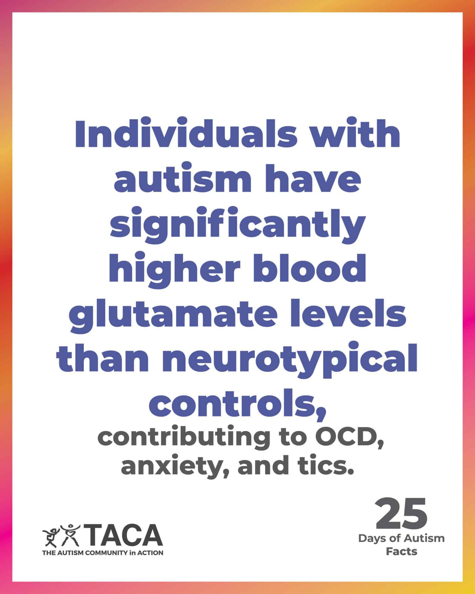 25 Autism Facts - The Autism Community in Action